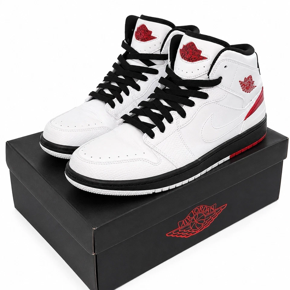 Jordan 1 Retro 86 White Gym Red for Sale | Authenticity Guaranteed | eBay