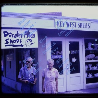1967 35mm Slide Pirates Alley Shops Key West Shells Florida #8266 | eBay