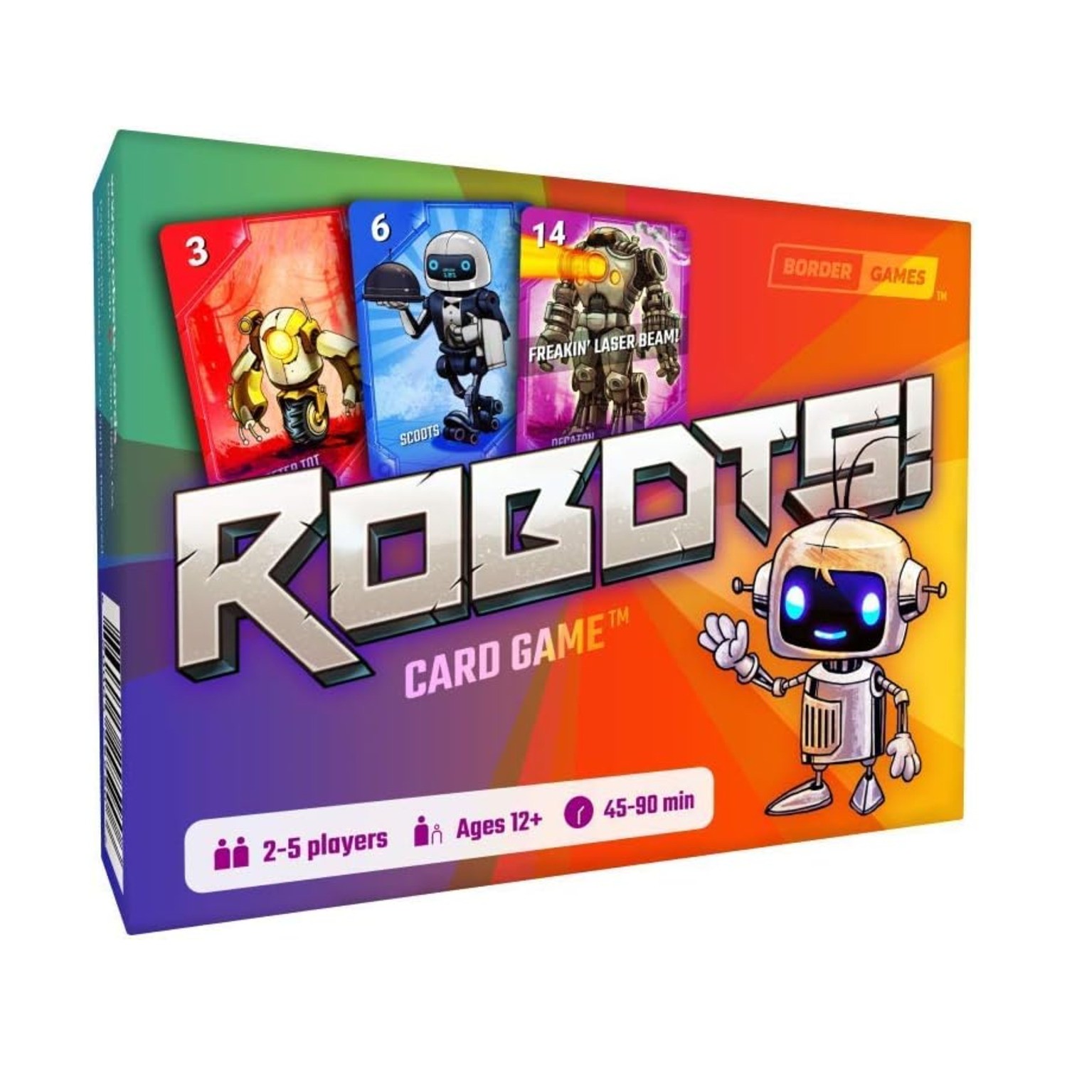 Border Games Board Games Robots! Card Game Box SW (New) | eBay