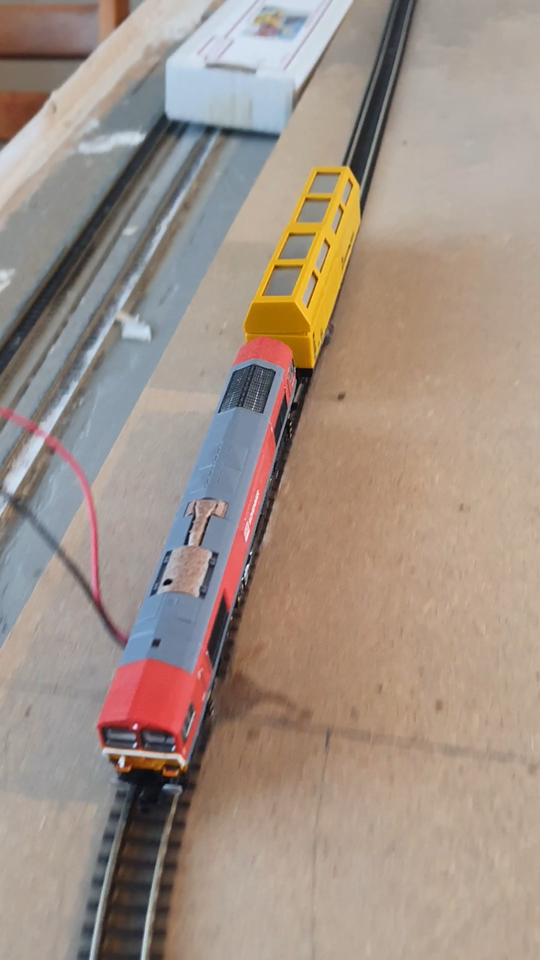 n gauge Dapol class 66 66152 DB Schenker and Lux 9060 Sx Digital Track ...