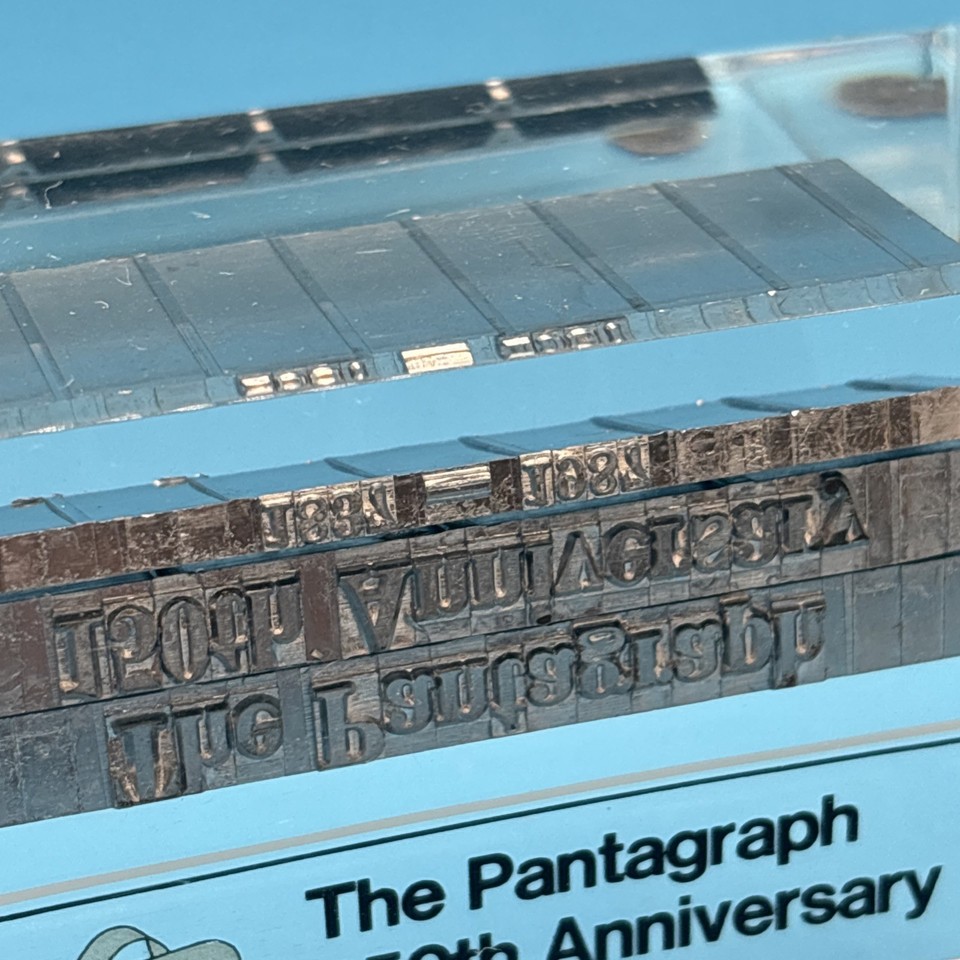 RARE VTG 1987 "The Pantagraph" (Bloomington, IL) 150th Anniversary ...