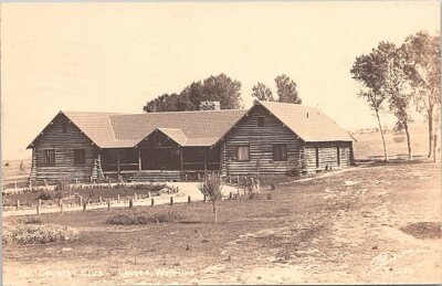 RPPC Lander WY The Country Club & Golf Course 1952 | eBay
