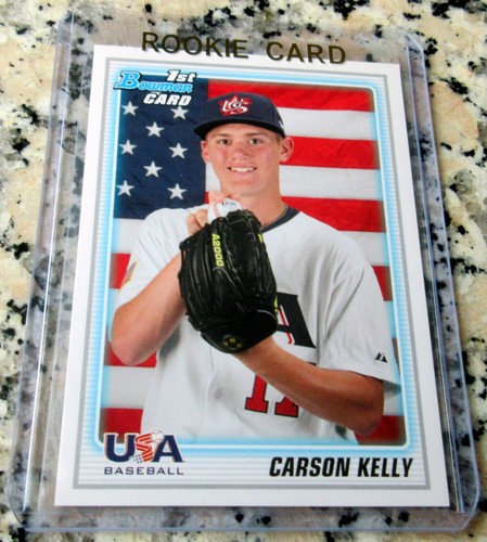 CARSON KELLY 2010 Bowman 1st TRUE Rookie Card RC Chicago Cubs HR Power🔥 ...