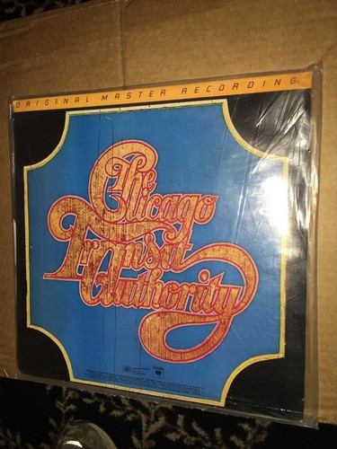 CHICAGO " TRANSIT AUTHORITY " MFSL 2-128 SEALED (JAPAN PRESSING-SERIES ...