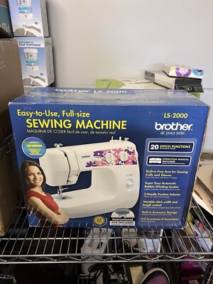 Brother LS-2000 White 20 Stitch Functions Sewing Machine NEW | eBay