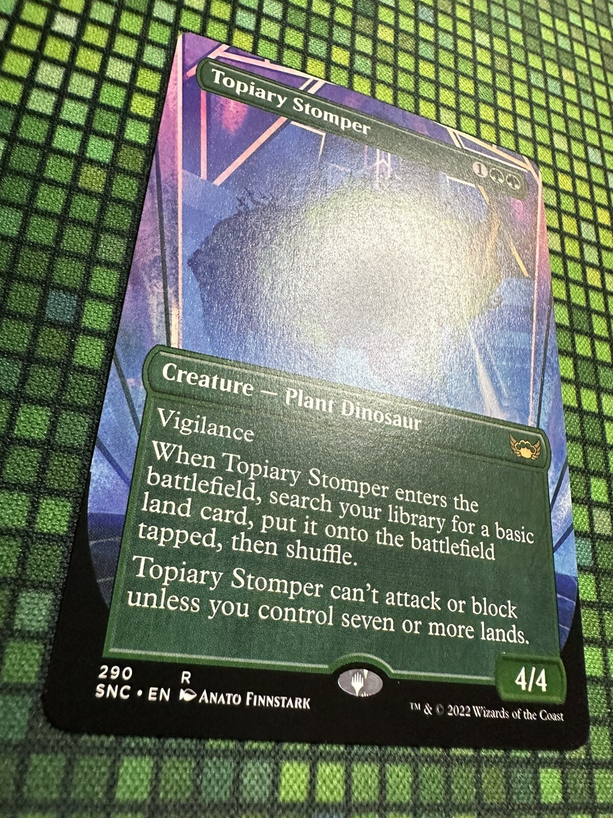 MTG Topiary Stomper Streets of New Capenna 290 Regular Rare for sale ...