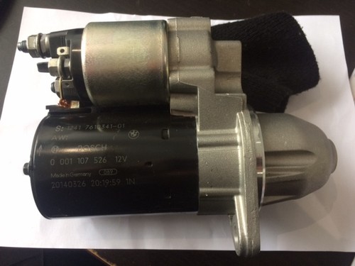 BMW/Bosch starter motor new bmw num 12417610341 Bosch num 0001107526 ...