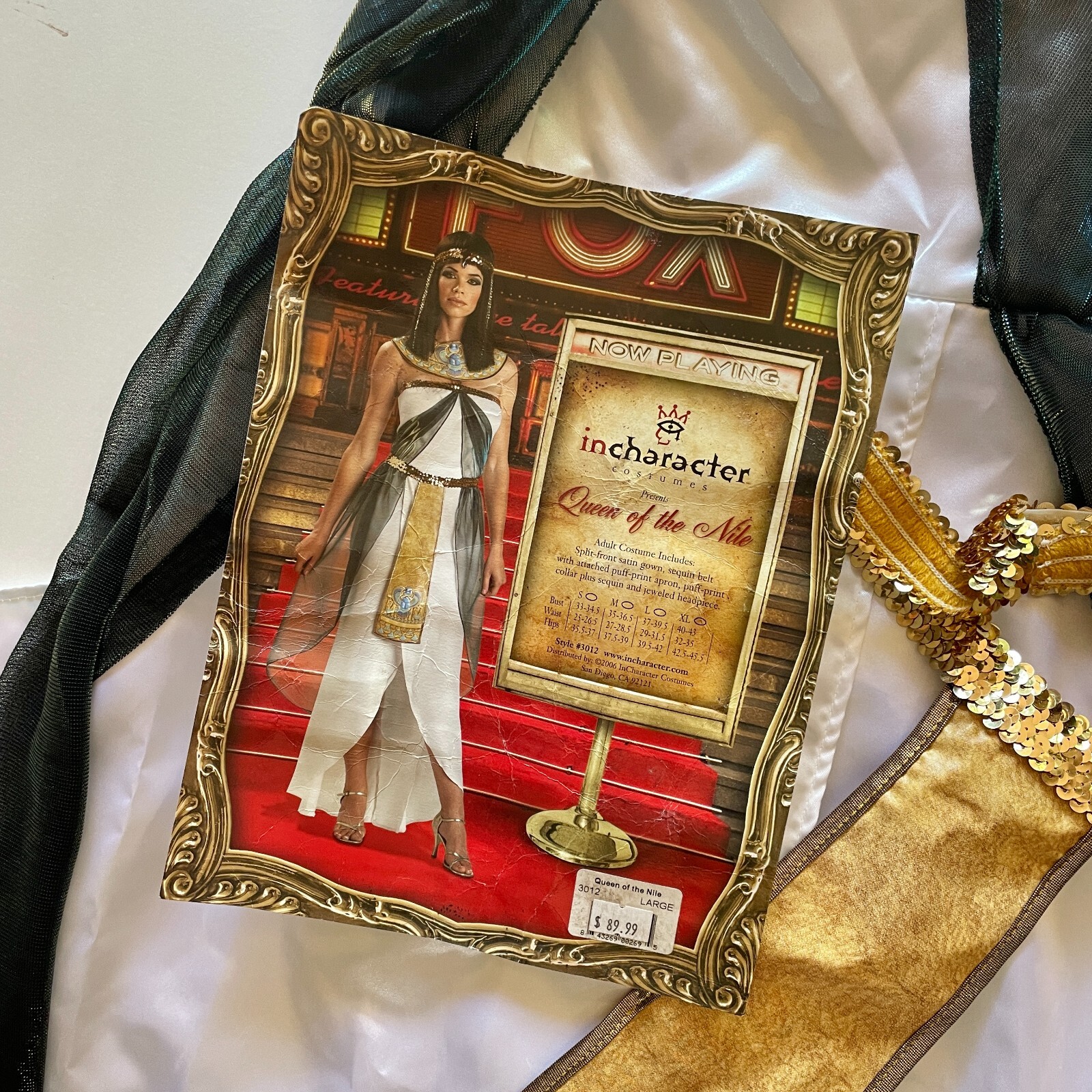 InCharacter Queen of the Nile Cleopatra Egyptian Hall… - Gem