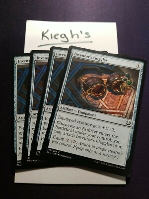 Mtg Inventor's Goggles x4 | eBay