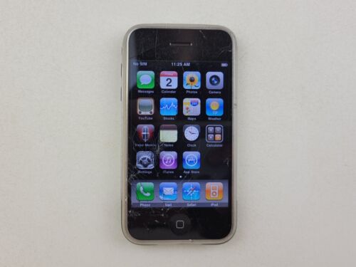Apple iPhone 1st Generation (A1203) 16GB (AT&T) (GSM) - Cracked Glass ...