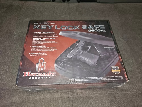 HORNADY Security KEY LOCK SAFE 2600KL. NEW SEALED. 98176. | eBay