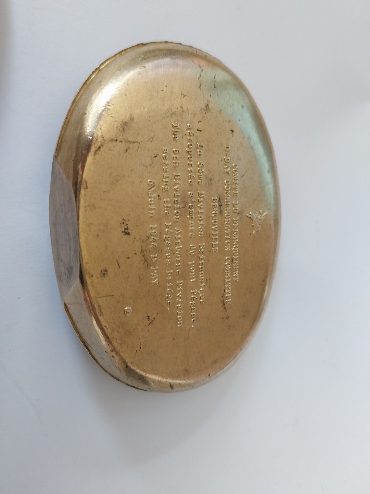 2 Medailles Comite Du Débarquement Du 6 Juin 1944 Bronze 8/6cm Plus 500 ...