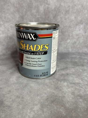 Minwax PolyShades NATURAL CHERRY SATIN Wood Stain + Polyurethane Finish ...