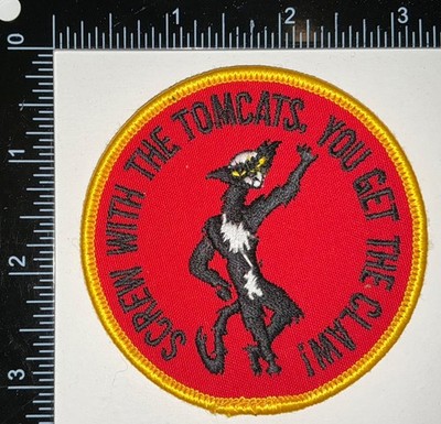 Cold War USN US Navy F-14 Tomcat Screw With The Tomcats You Get The ...