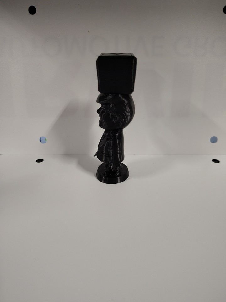 10cm 3d Printed Donald Trump With Ice Cube Funny | eBay