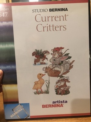 Studio Bernina Artista Card #547 CURRENT CRITTERS | eBay