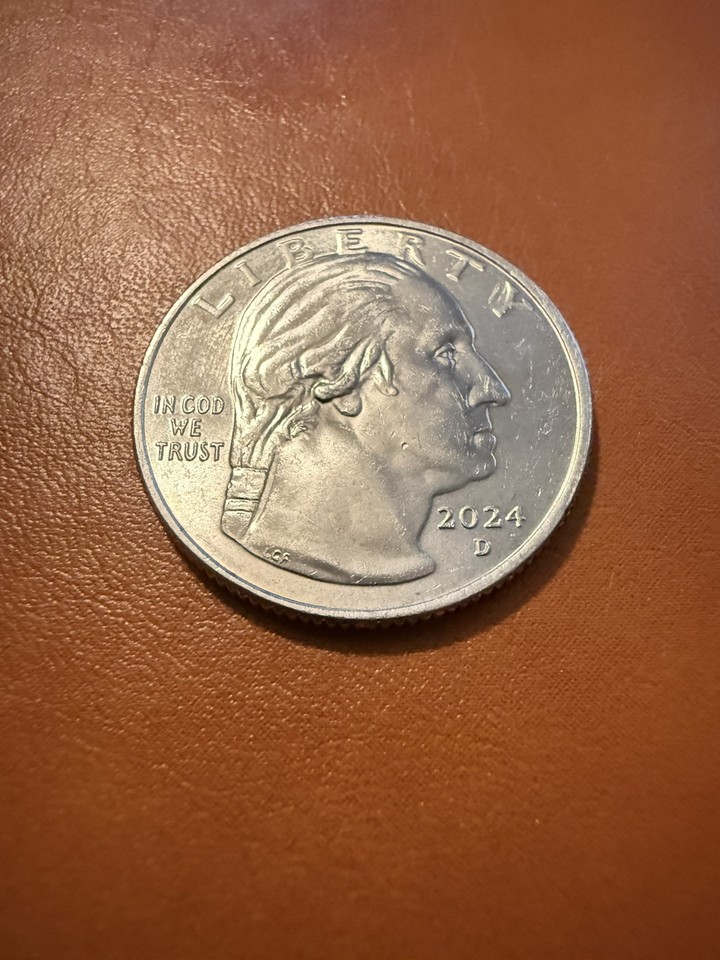 2024 Patsy Takemoto Mink quarter Mint "D" Error- "In Cod We Trust" | eBay