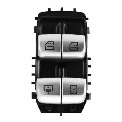 Rear Window Main Control Switch Black 3Pin for Mercedes S-Class W222 ...