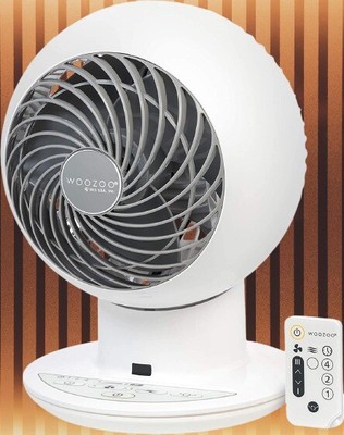Woozoo Globe Multi-Directional 5-Speed Oscillating Fan w/ Remote ...