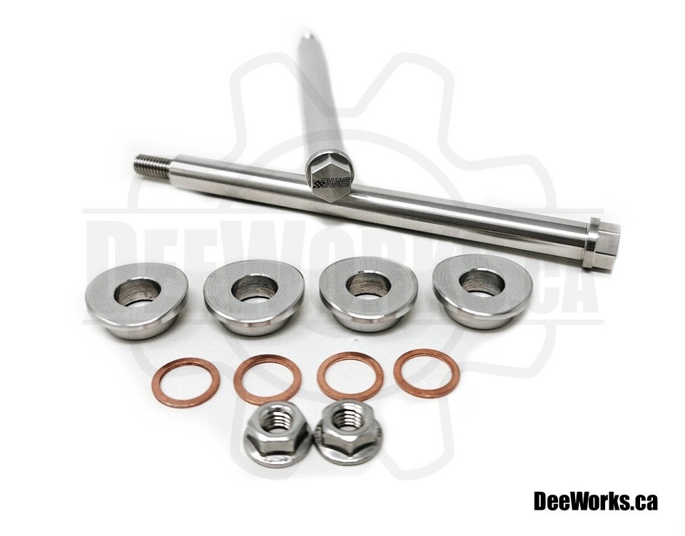 Turbo Safety Crossbolt Kit for 4" Exhaust or Downpipe (Stainless-Steel ...
