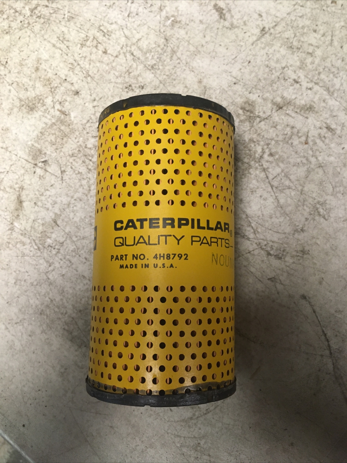 OEM NOS CATERPILLAR FUEL FILTER 4H8792 W/ FULL RUBBER GASKET | eBay