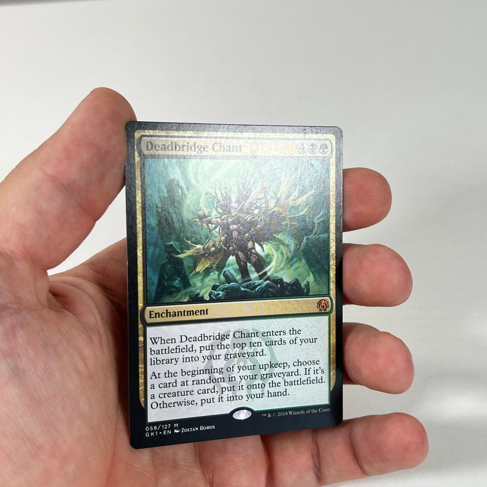 Deadbridge Chant 058/127 M Guilds of Ravnica Kit Magic The Gathering ...