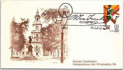 US SPECIAL EVENT COVER OLYMPIC GAMES CELEBRATION INDPENDENCE HALL ...