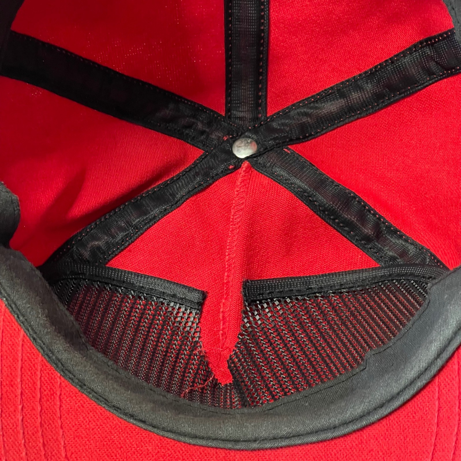 Vintage Mens Stussy Tribe Baseball Cap Hat Red Logo A… - Gem