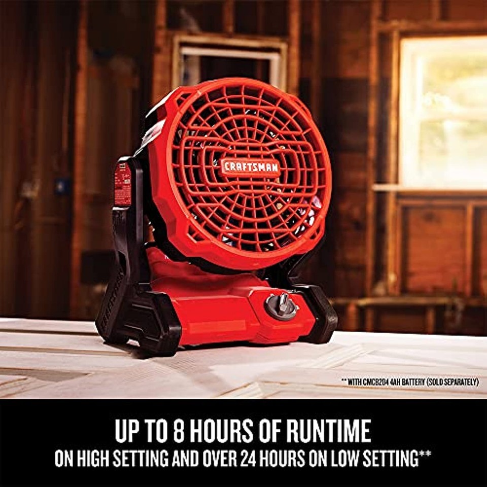 CRAFTSMAN 20V MAX* Cordless Fan, Tool Only (CMCE001B) | eBay
