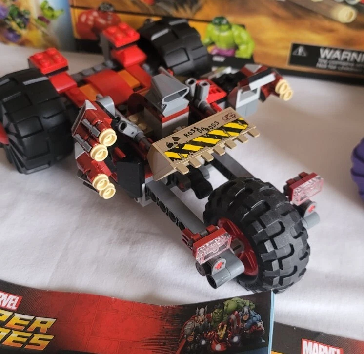 Lego Red Hulk Set