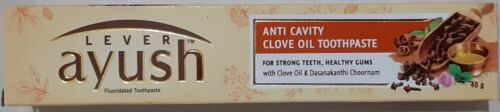 Lever Ayush Anti Cavity Clove Oil Toothpaste 40g/120g | eBay
