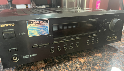 Onkyo HT-R520 Home Theatre 6.1 Channel Dolby AV Receiver (No Remote) EX ...