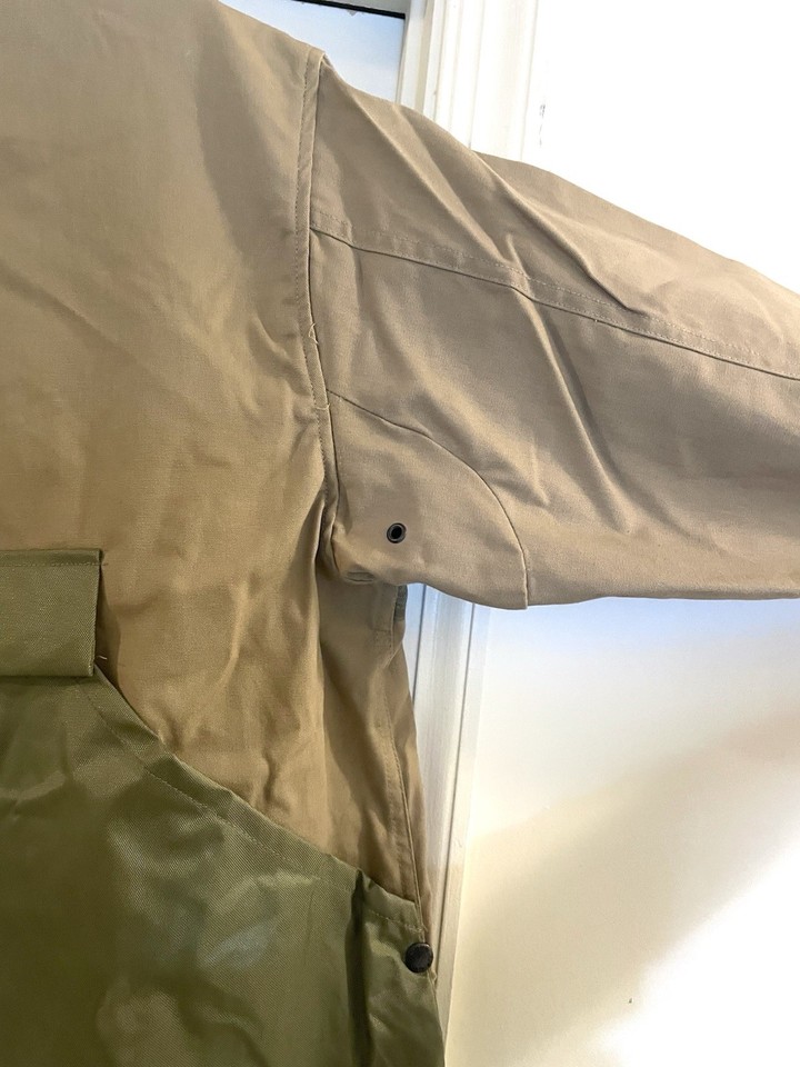 Vintage Remington Hunting Coat Jacket Tan Khaki Green Canvas Load Pouch ...