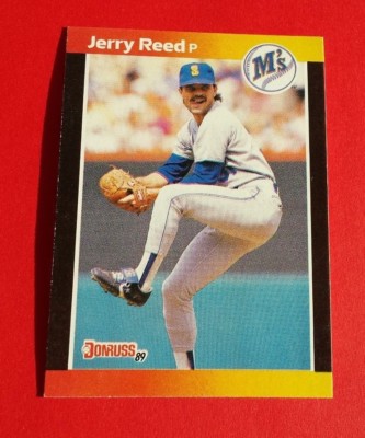 1989 Donruss Baseball Jerry Reed Card 657 Seattle Mariners | eBay