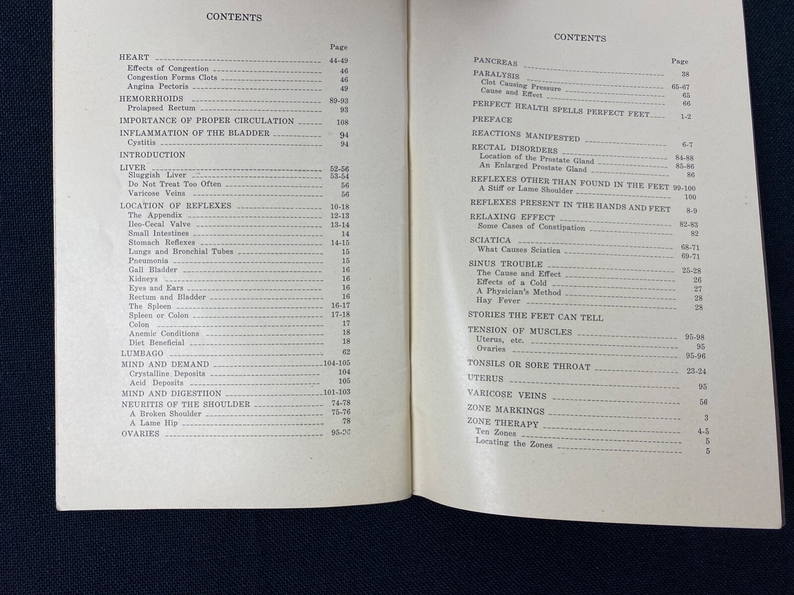 1948 Stories The Feet Can Tell & Zone Therapy Chart Eunice Ingham ...