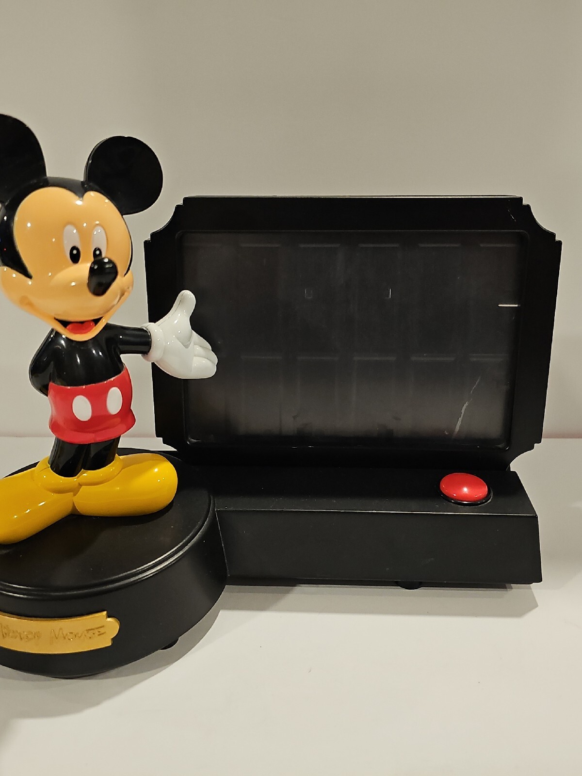 Disney Mickey Mouse Animated Talking Picture Frame Bobblehead | eBay