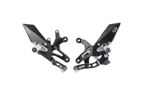 LighTech Adjustable Rearsets Rear Sets Kawasaki ZX6R ZX-6R ZX6RR 636 GP ...