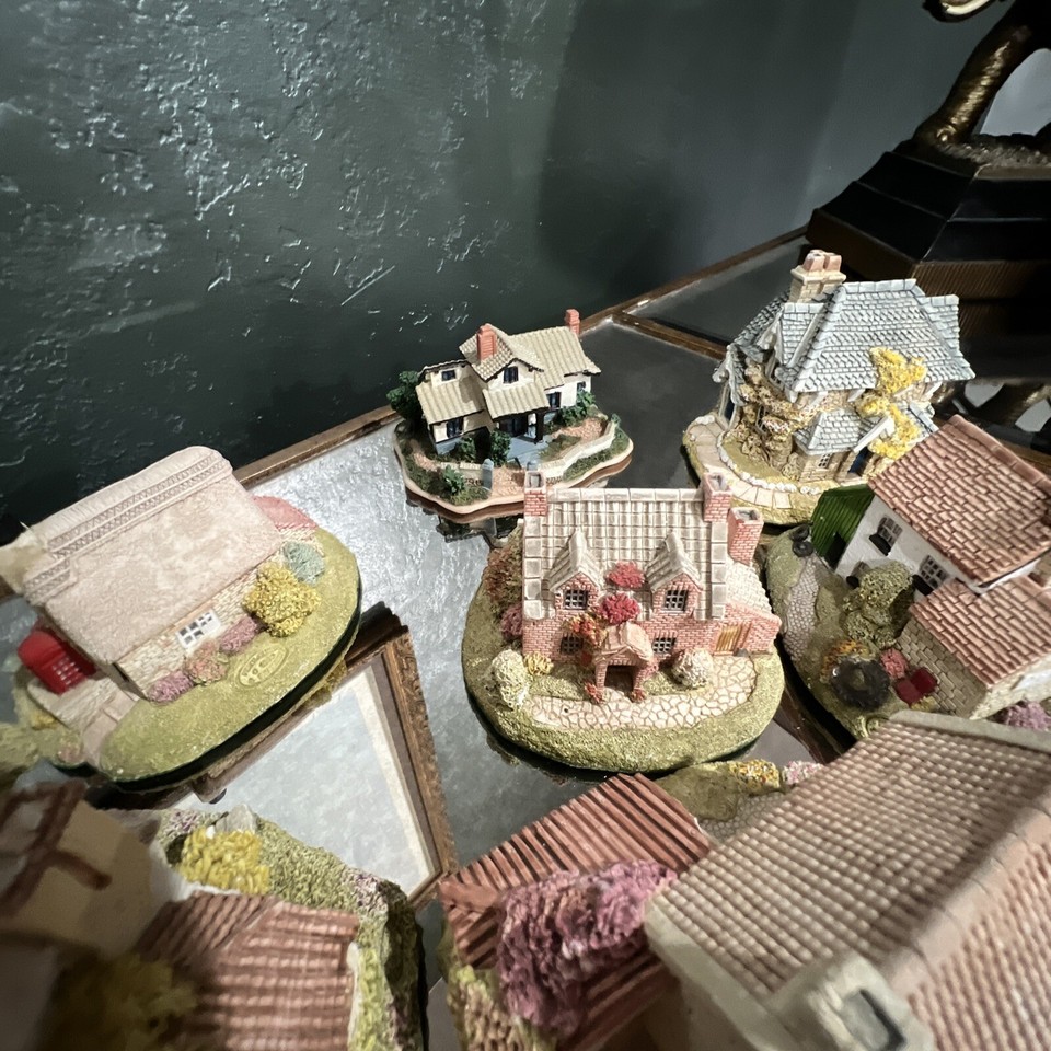 Lot Collectible Miniature Houses | eBay
