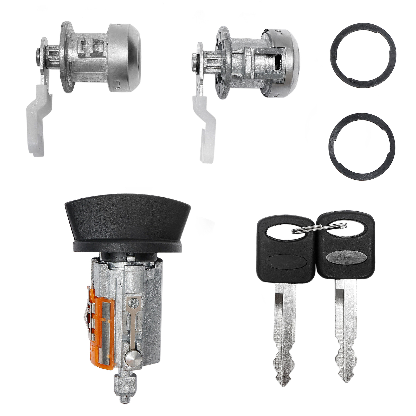 Ignition Switch & Door Lock Cylinder w/ Keys For 97-07 Ford F150/250 ...