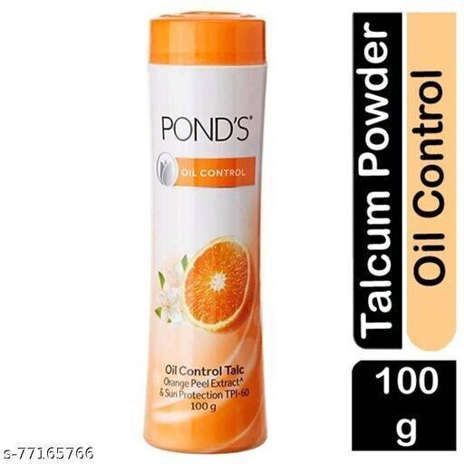 Pond's OIL CONTRO Talc Talcum Powder Ponds Orange Peel Extract & Sun ...