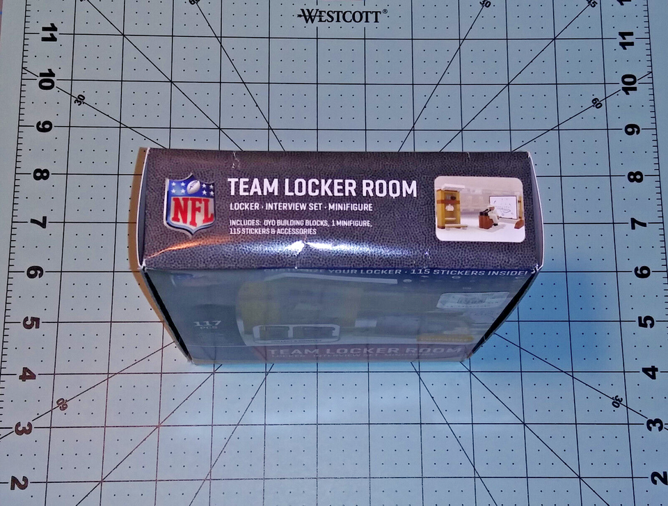 LEGO Compatible TEAM LOCKER ROOM NFL LICENSED 117 pcs RARE New | eBay