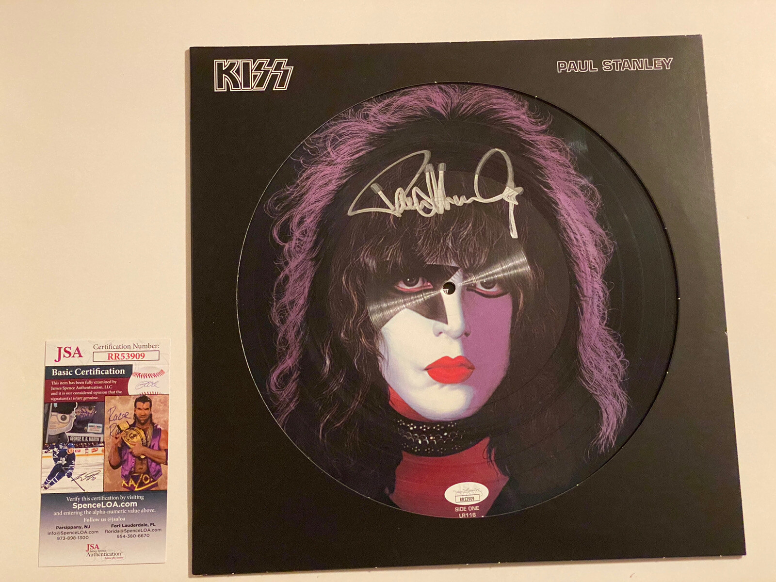 Kiss Paul Stanley signed autographed 2006 picture disc solo album JSA ...