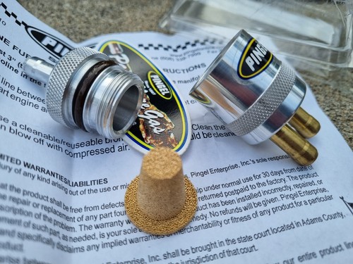 Pingel SS12P dual outlet high flow filter USA duel twin hiflo gas fuel ...