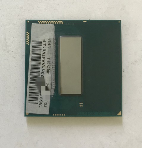 Intel i7-4940MX Extreme Edition 3.1GHz 8M PROCESSOR Socket G3 LAPTOP ...