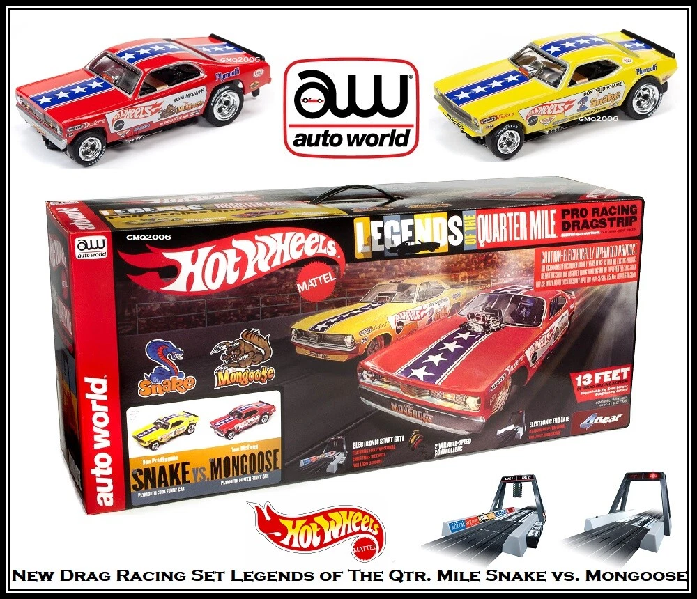 Snake Vs Mongoose Drag Racing