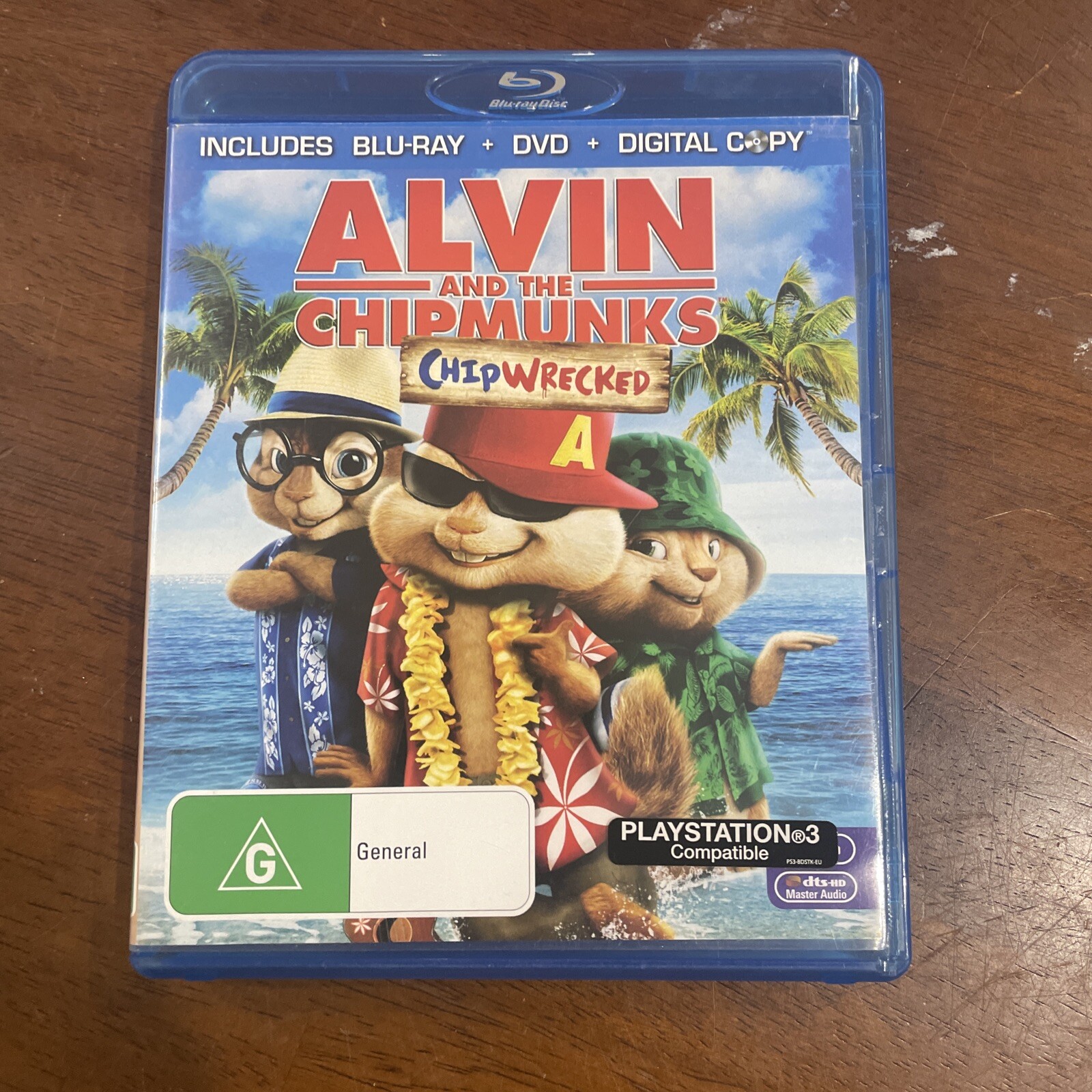 Alvin And The Chipmunks - Chipwrecked | Blu-ray + DVD + Digital Copy ...