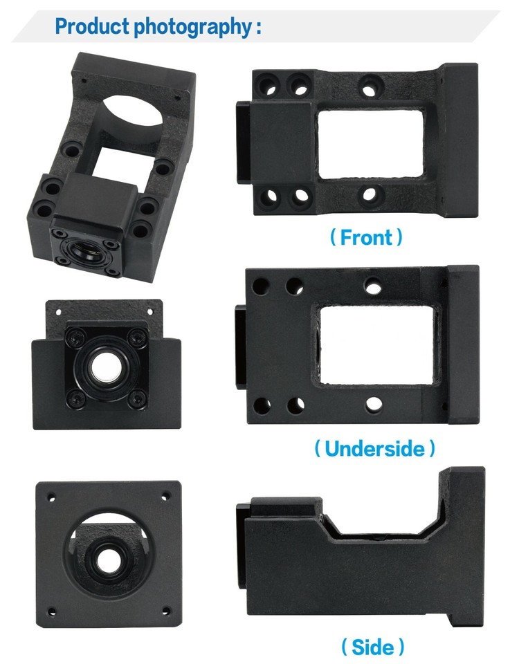 Nema23/34 Stepper Motor Ballscrew Integrated Fixing Bracket Mount for ...