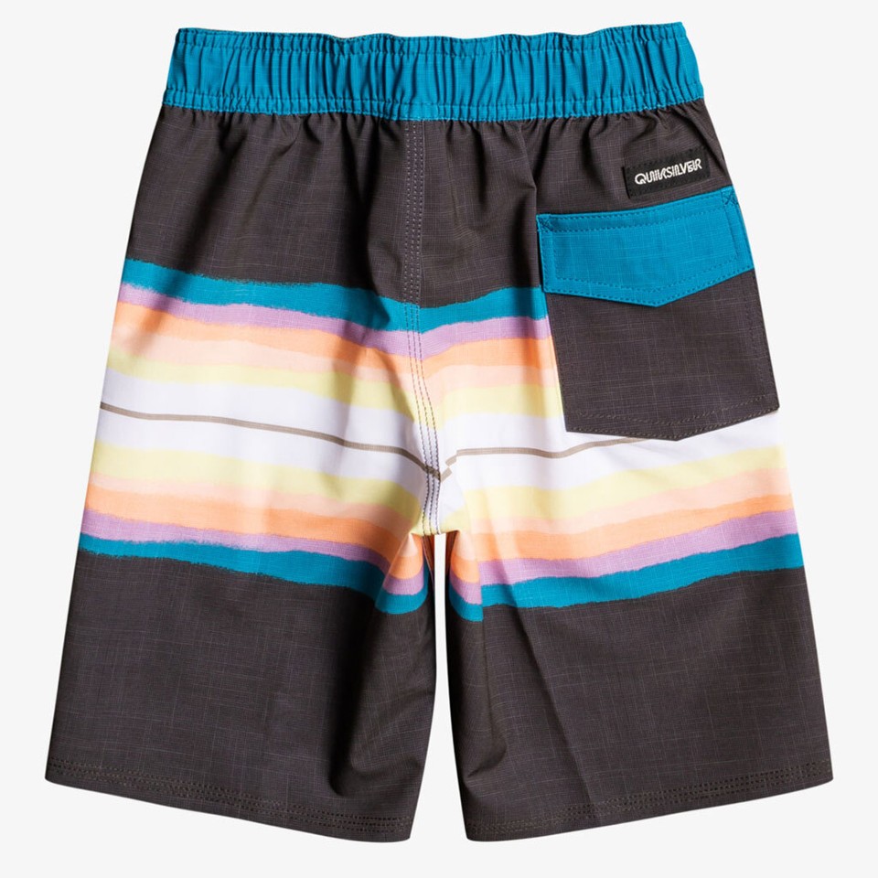 Quiksilver Toddler Boy's 3T Board Shorts Surfsilk Resin Tint Blue Multi ...