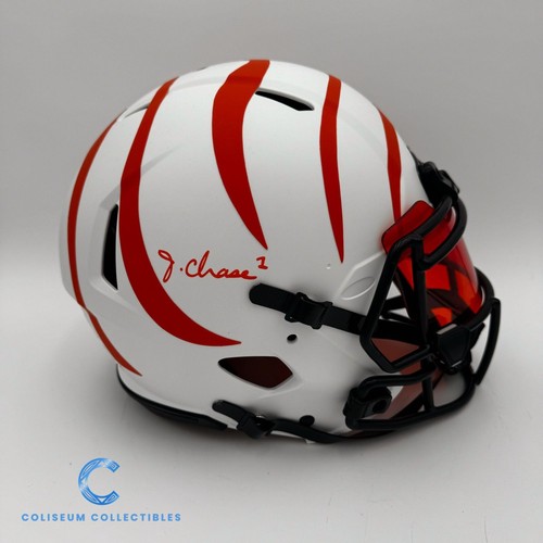 Jamar Chase Cincinnati Bengals Authorized Signature FS Football Speed ...