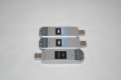 Lot of 3 Linksys Wireless-G USB Stick Network Adapters (WUSB54GSC) by ...